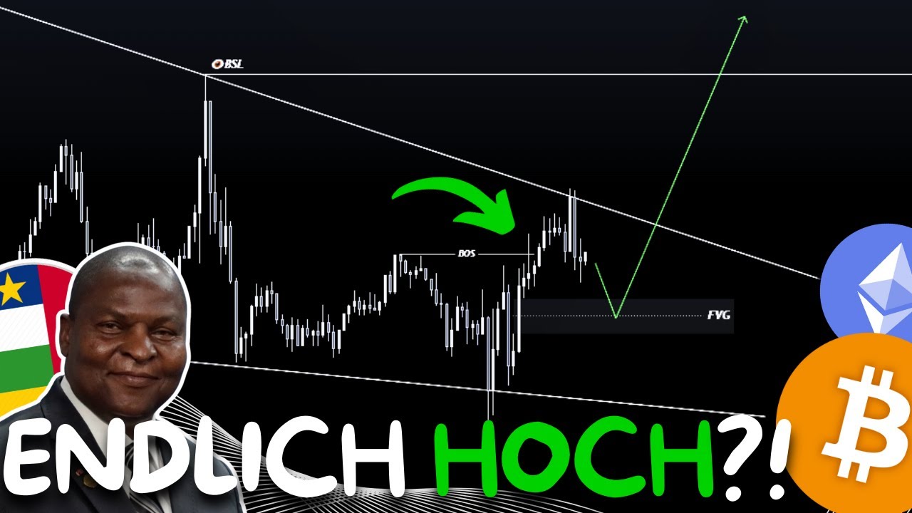 BITCOIN BRICHT AUS!? Präsident bringt Scam Meme Coin! Markt Update ...