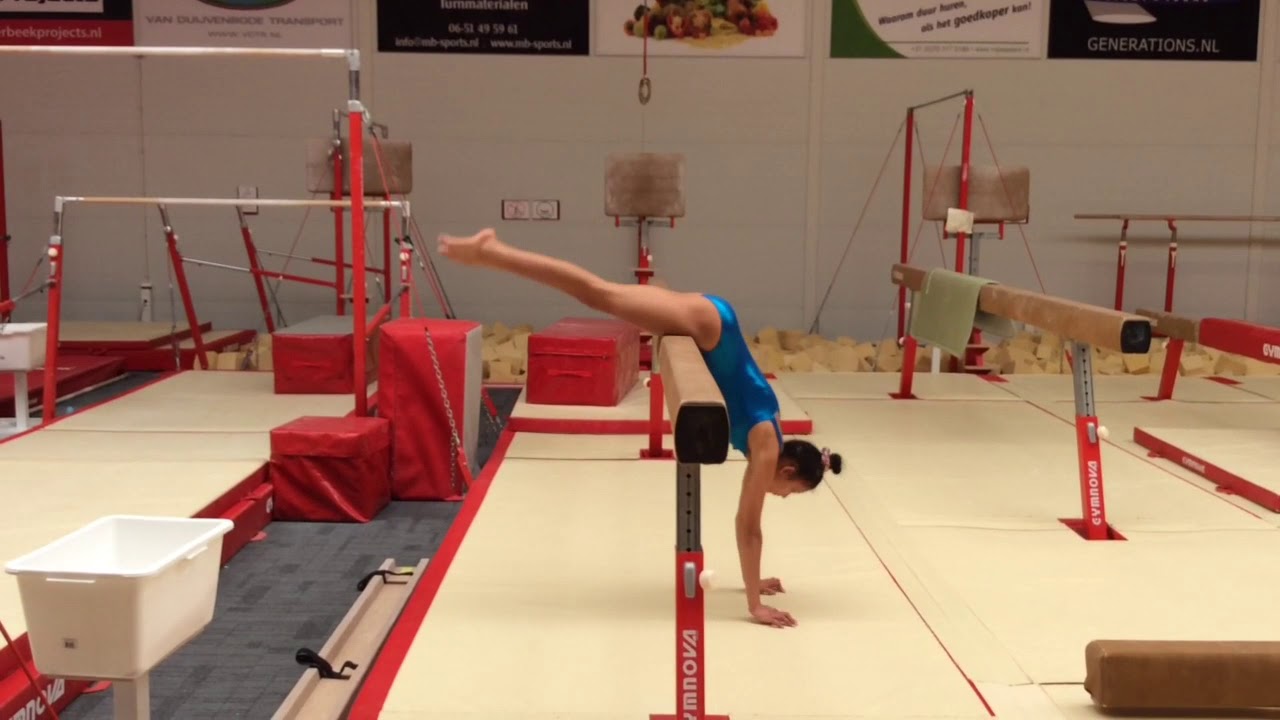 Fun With Handstands Gymnastics Olessya Dadema Youtube