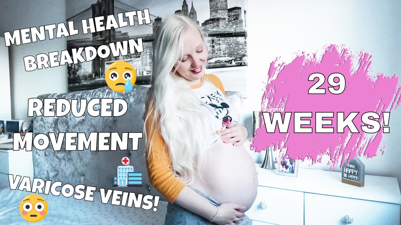 29 WEEK PREGNANCY UPDATE 2020 | Reduced movement, mental breakdown and ...