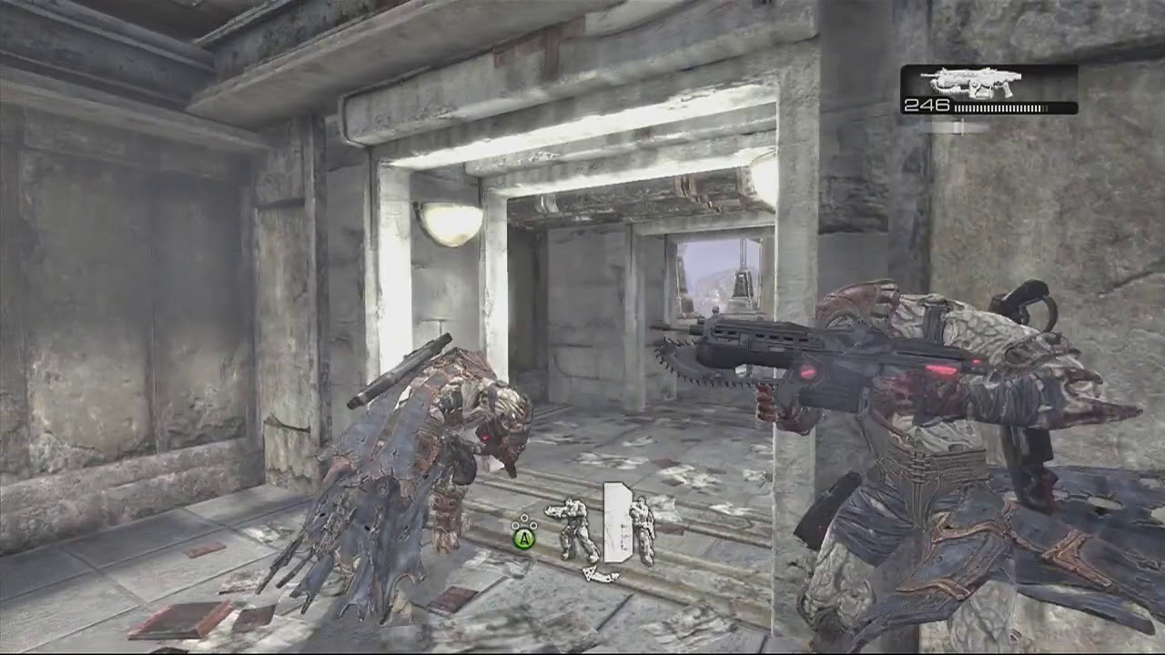 WARZONE on Blood Drive GAMEPLAY | GEARS OF WAR 2 - YouTube