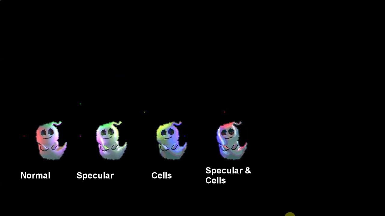 2D shading using normal maps (Phong & cell shading) - YouTube