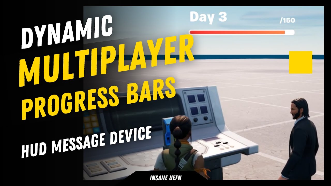 How to make a HUD Message Progress Bar + Dynamic Text - Part 2 ...