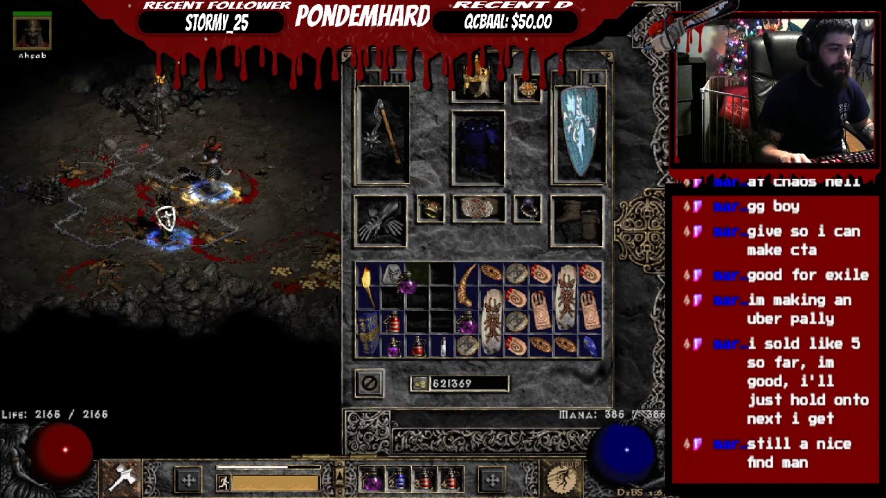 PonDemHard Finds OHM rune early ladder in PITS DIABLO 2 LOD HARDCORE ...