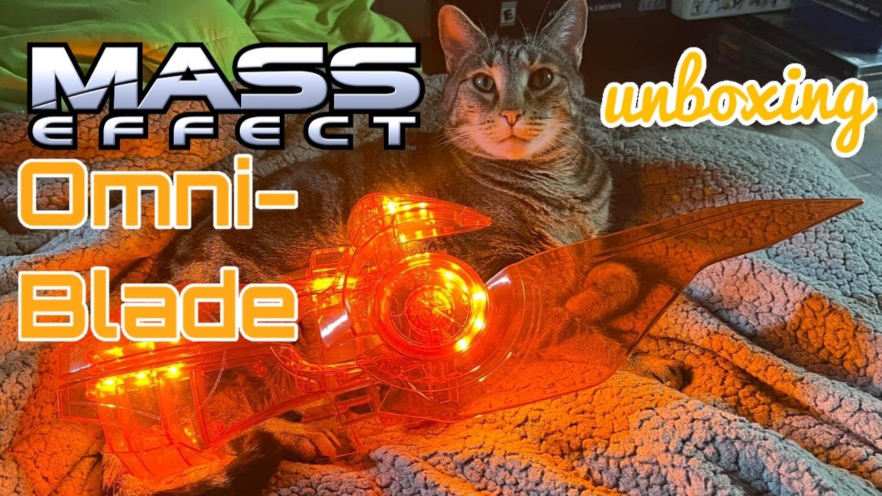 Mass Effect Omni-Blade Replica Unboxing from @BioWareBase Gear - YouTube