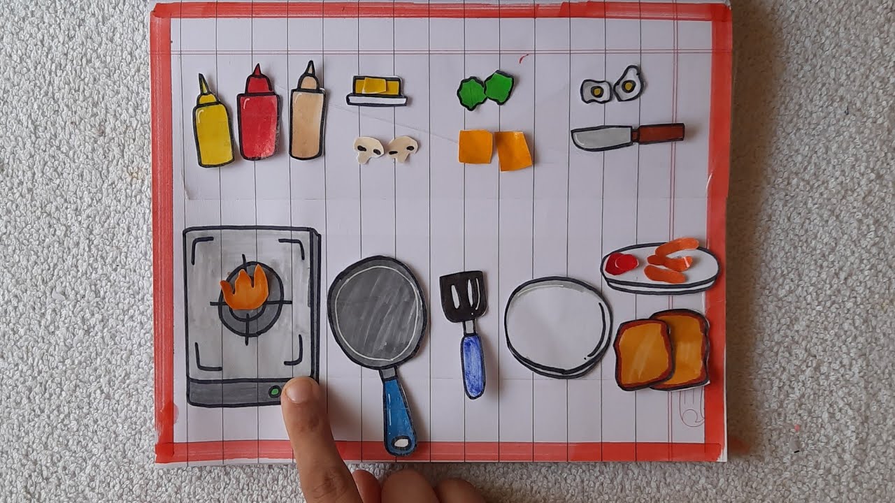 [💸paperdiy💸] make delicious Sandwich🍞 #papercraft #asmr #paperdiybook ...