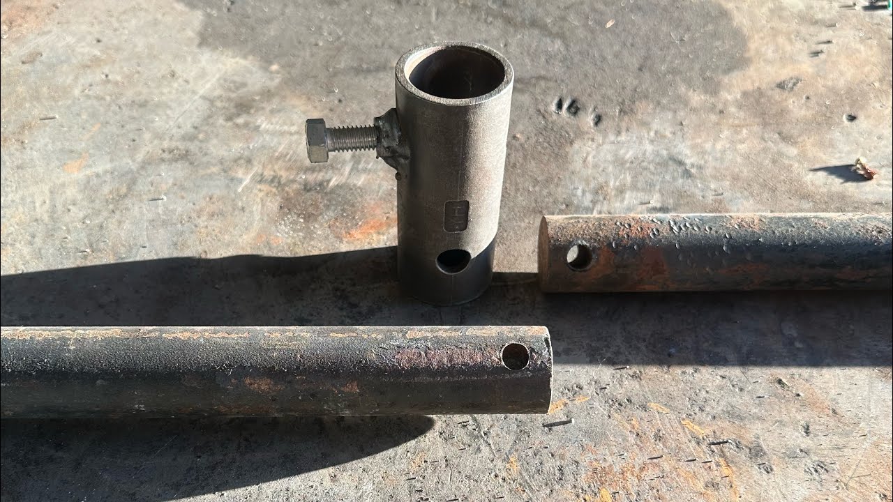 Making a Fire hydrant shaft pin removal tool - YouTube