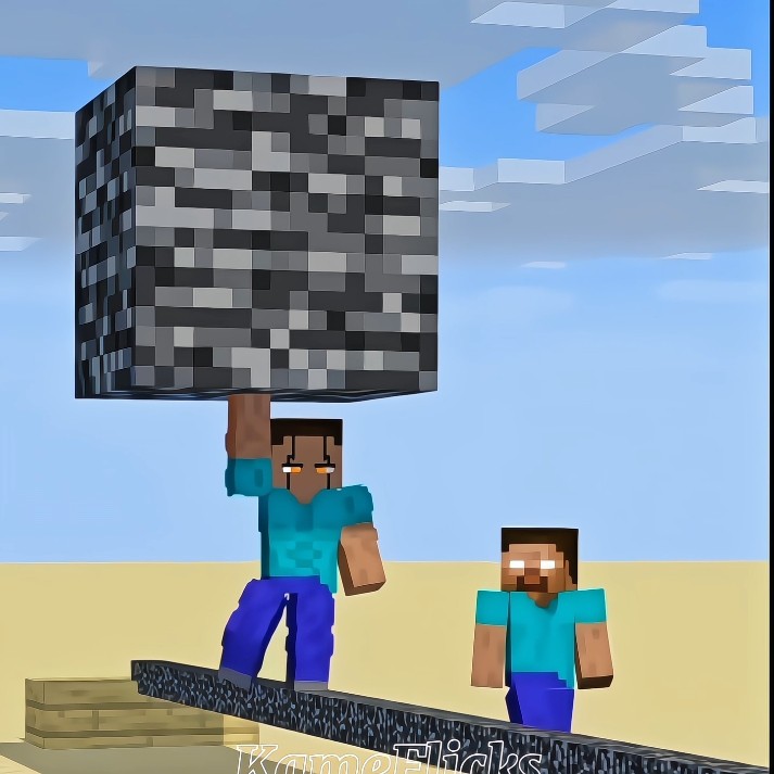 Hulk-Brine Lifts a Black Hole Bedrock #minecraft #shorts # herobrine ...