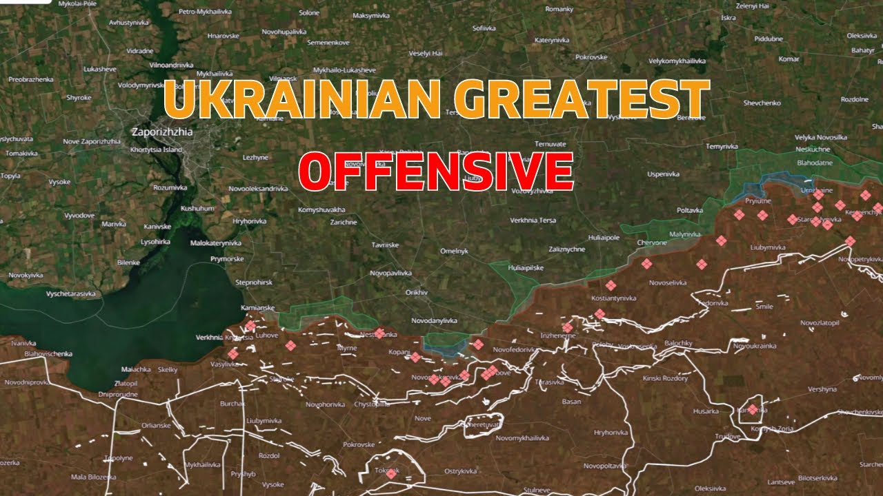 Russians Hold The Line At Robotyne. Ukrainians captured Staromaiorsk ...