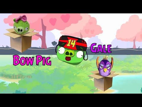 Angry Birds, Bow Pig and Gale Plush unboxing - YouTube