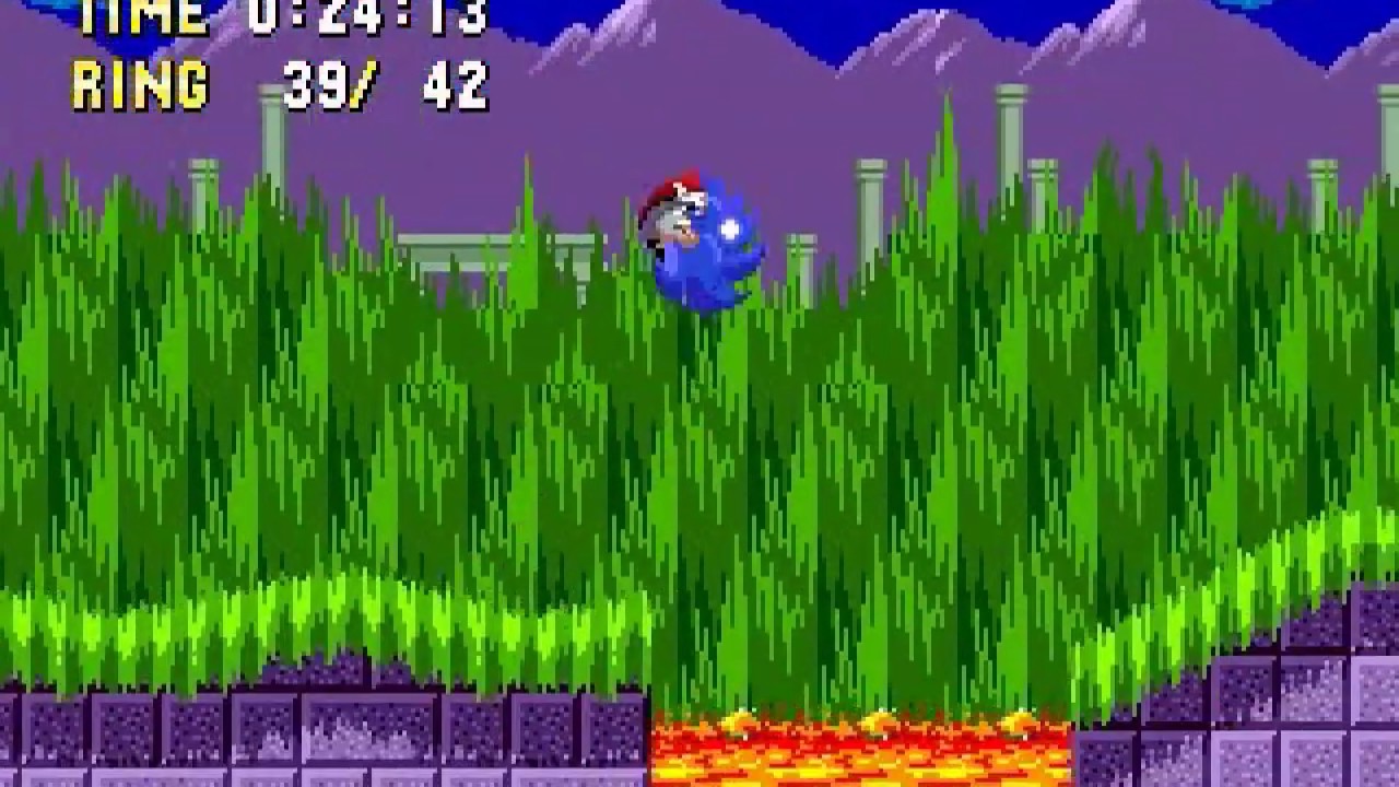 Sonic the Hedgehog 2 Delta Marble Zone Act 1 (Sonic & Tails) - YouTube