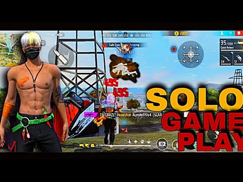 My first ff gameplay video||Solo rank push gameplay||viral|| - YouTube
