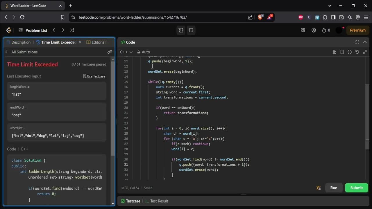 برمجهleetcode-127 - YouTube