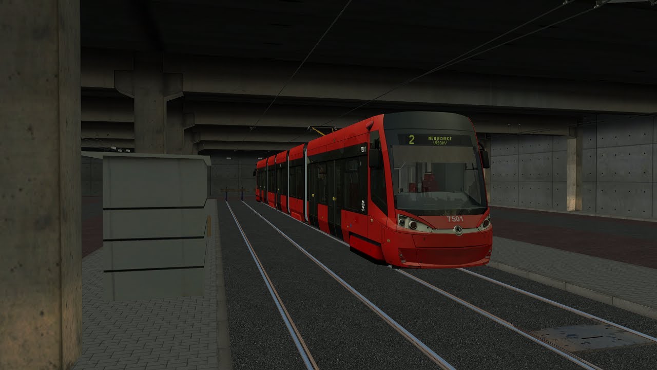 SIMT MHD - 30T na večerní lince 2 - YouTube