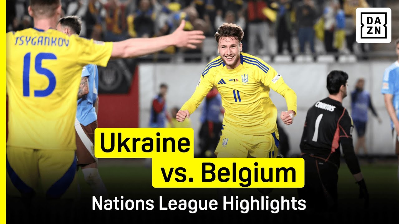 HIGHLIGHTS | Ukraine vs. Belgium (UEFA Nations League 2024-25) - YouTube