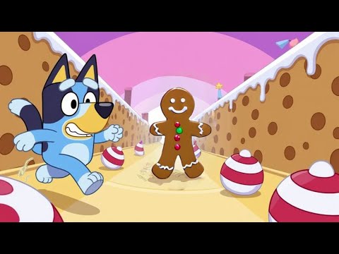 Bluey and the Gingerbread Obby - YouTube