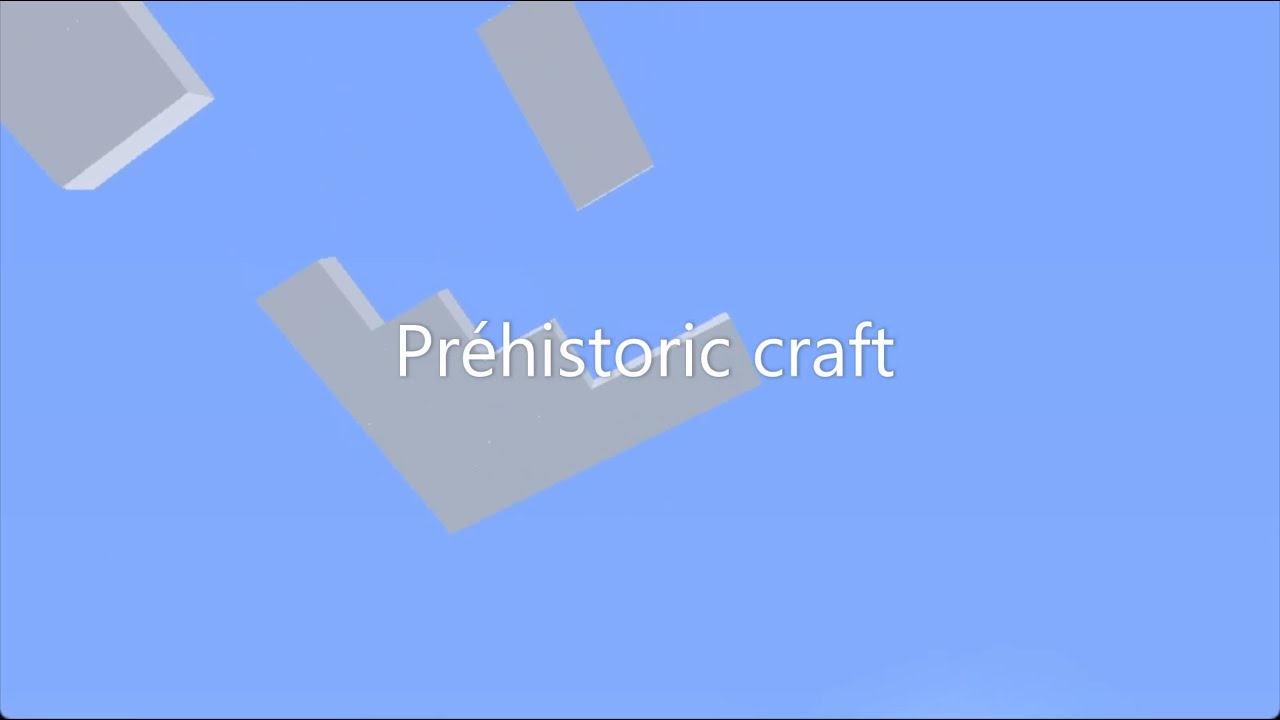 Préhistoric craft intro saison 2 - YouTube