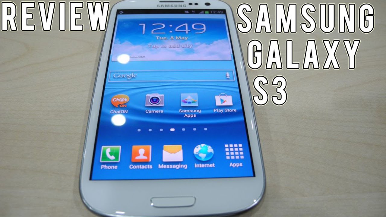 Review - Samsung Galaxy S3 - YouTube