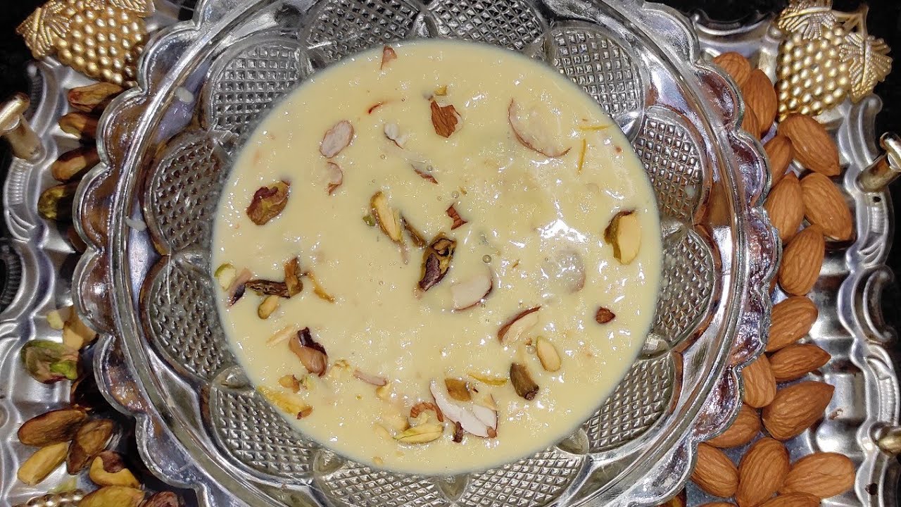 सिर्फ दूध से बनाएं लचछेदार रबड़ी | milk rabdi recipe - YouTube