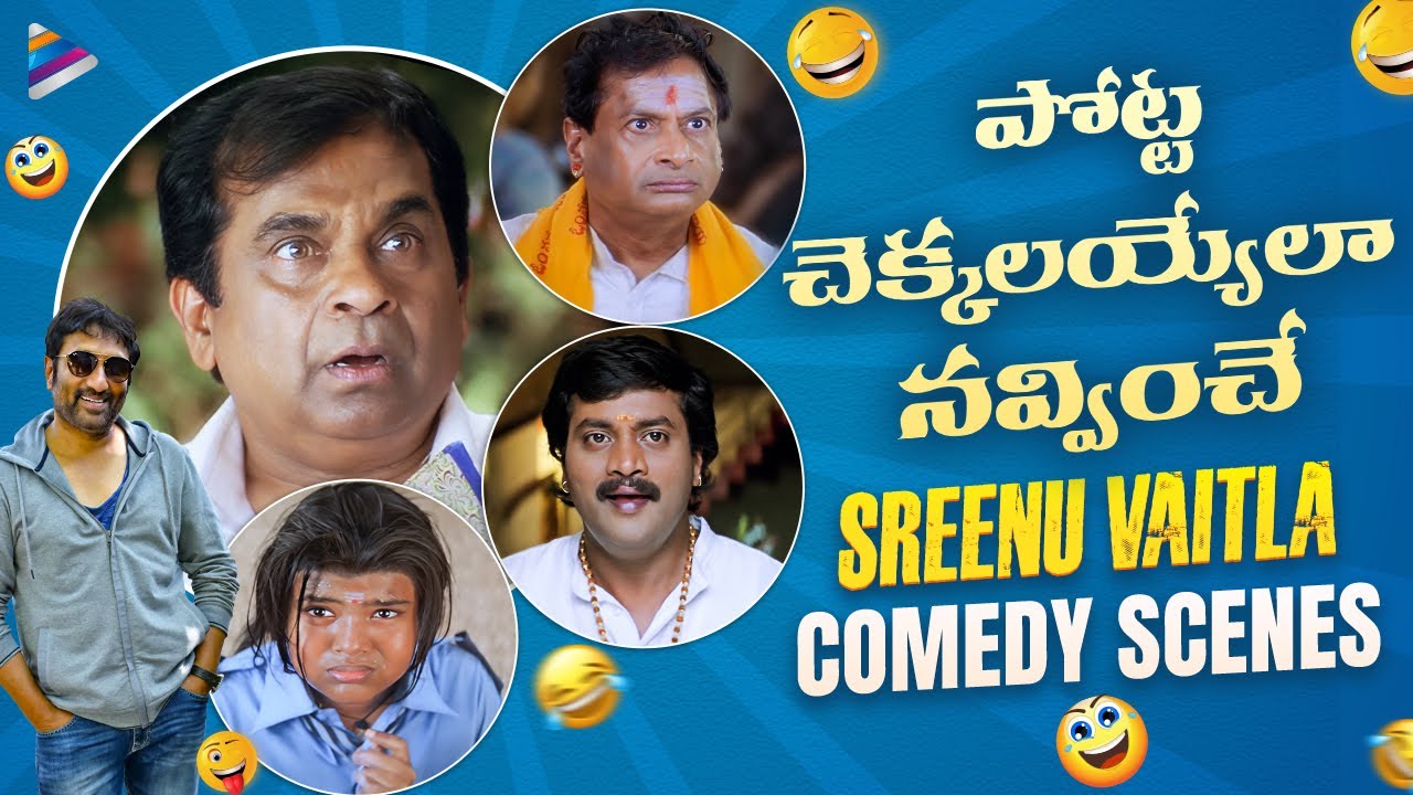 Sreenu Vaitla Back To Back Best Comedy Scenes | Ready Telugu Movie ...