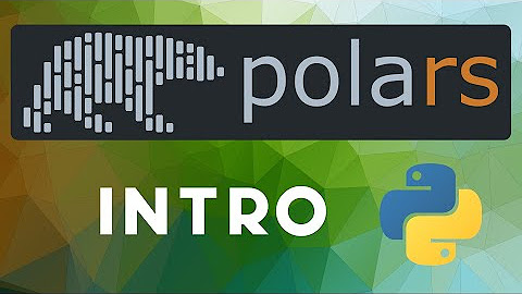 Polars - Data Analysis with Python - YouTube