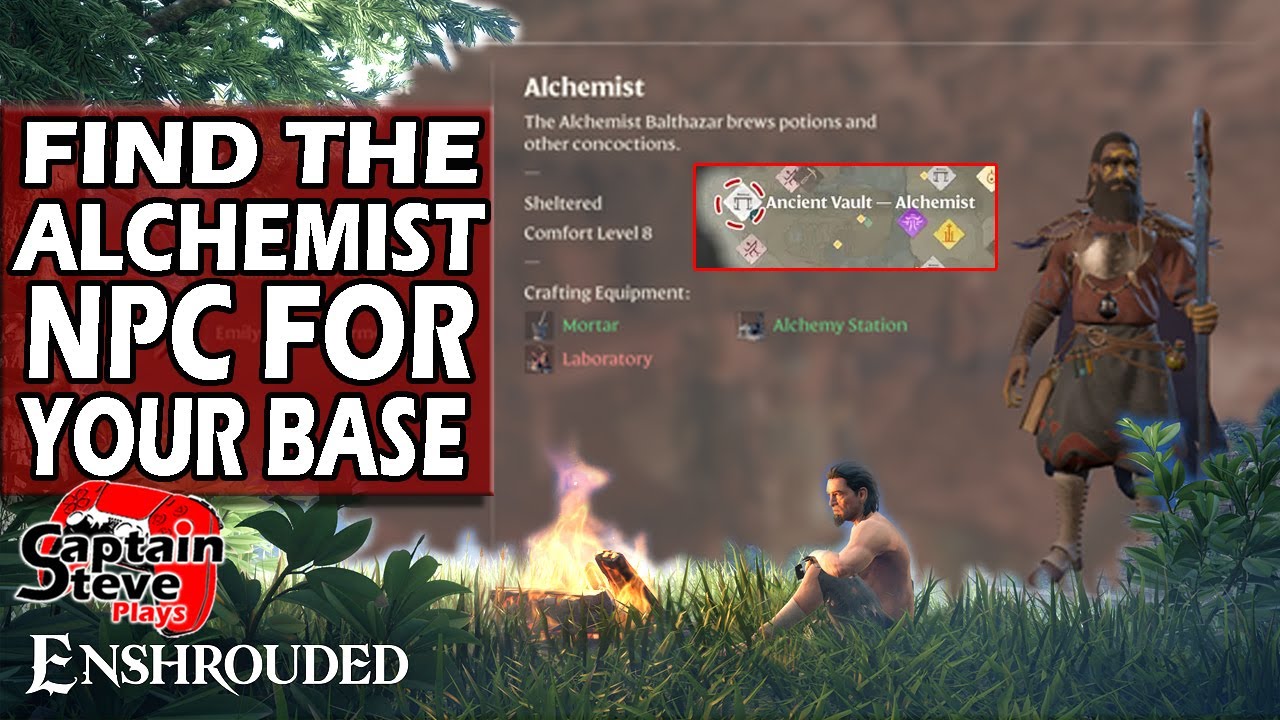 Enshrouded - How To Find The Alchemist - NPC For Your Base - EP09 - YouTube