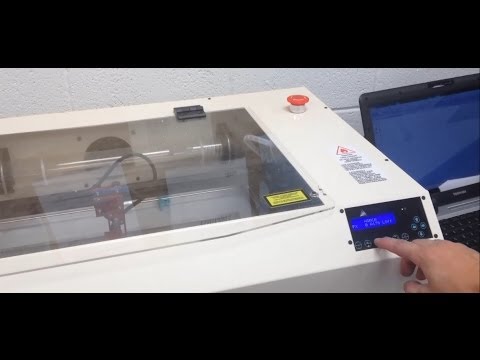 full spectrum laser tutorial how to cut a fretboard - YouTube