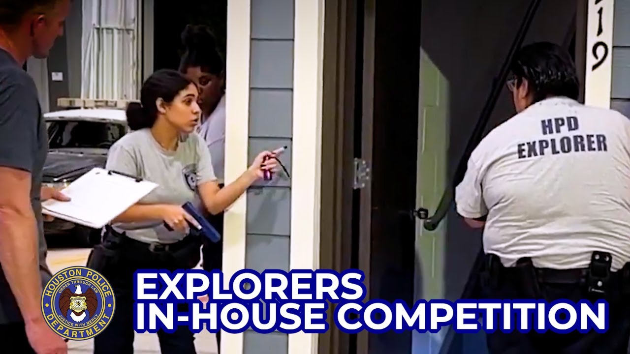 Explorers In-House Competition | Houston Police - YouTube