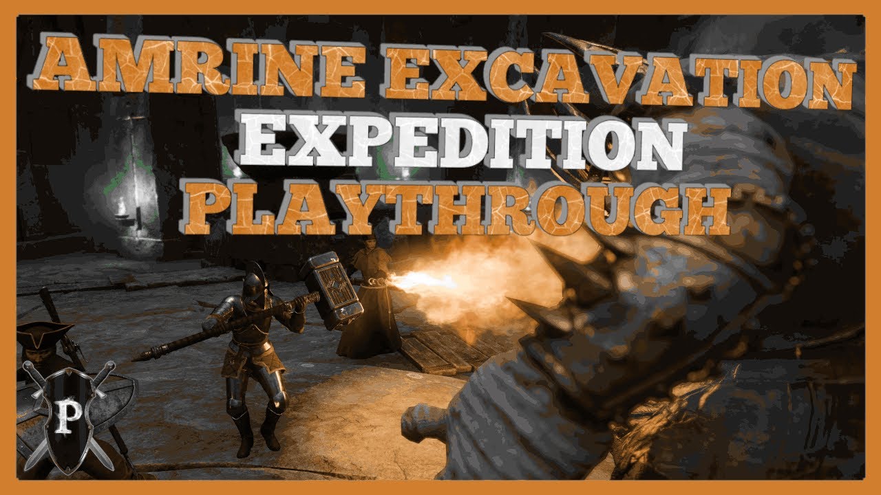New World's Amrine Excavation Expedition FULL Playthrough (Main Story ...