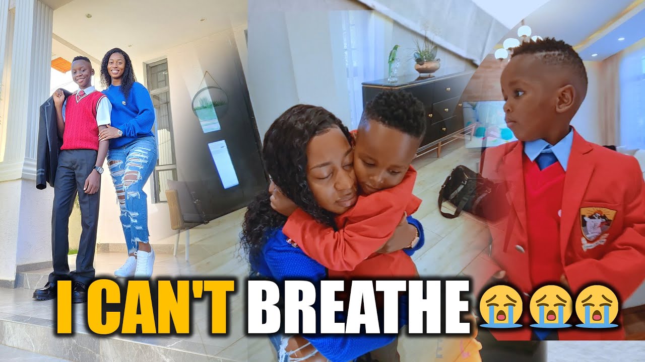 MAJESTY BAHATI FIRST DAY IN SCHOOL || DIANA GETS EMOTIONAL AS MORGAN ...
