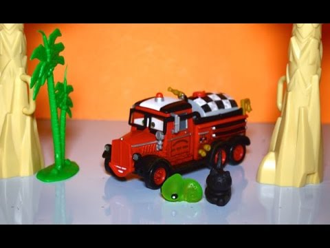 Disney Planes: Fire & Rescue Mayday the Fire Truck Saves a Kitten Toy ...