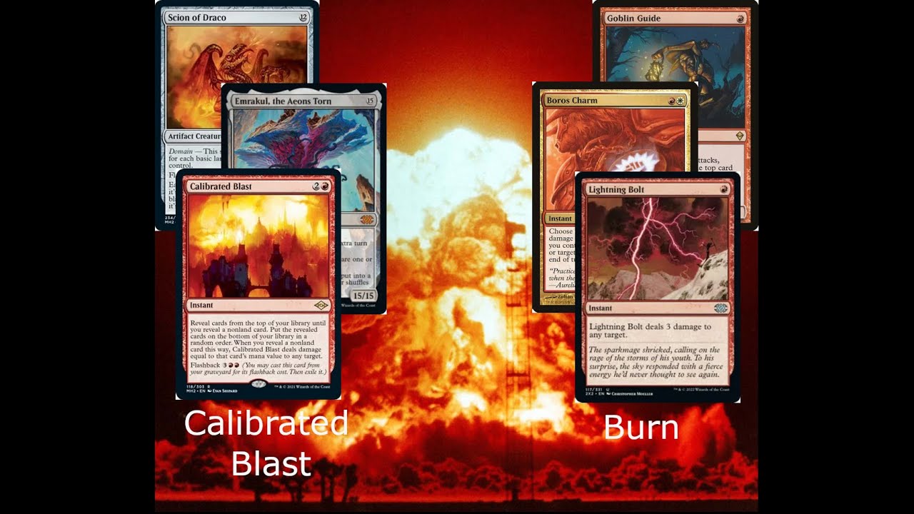 Calibrated Blast vs Burn: Modern FNM - YouTube