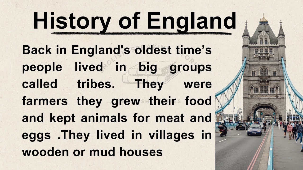 Learn English through story | History of England | Improve you ...