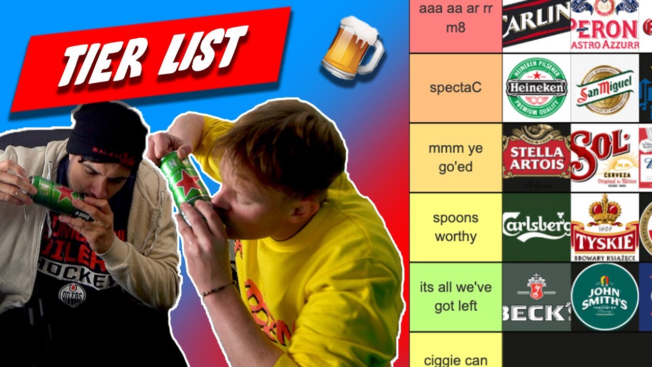 UK BEER TIER LIST YouTube UK BEER TIER LIST YouTube
