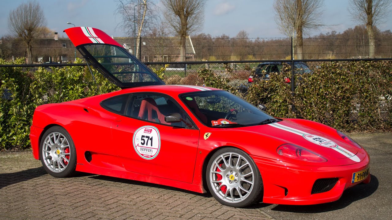 Ferrari 360 Challenge Stradale: LOUD Accelerations & Revving (1080p HD ...