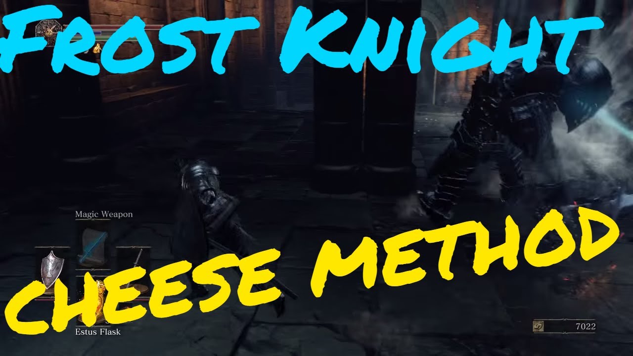 Dark Souls 3; Easy way to beat the Frost knight at entrance to Road of ...