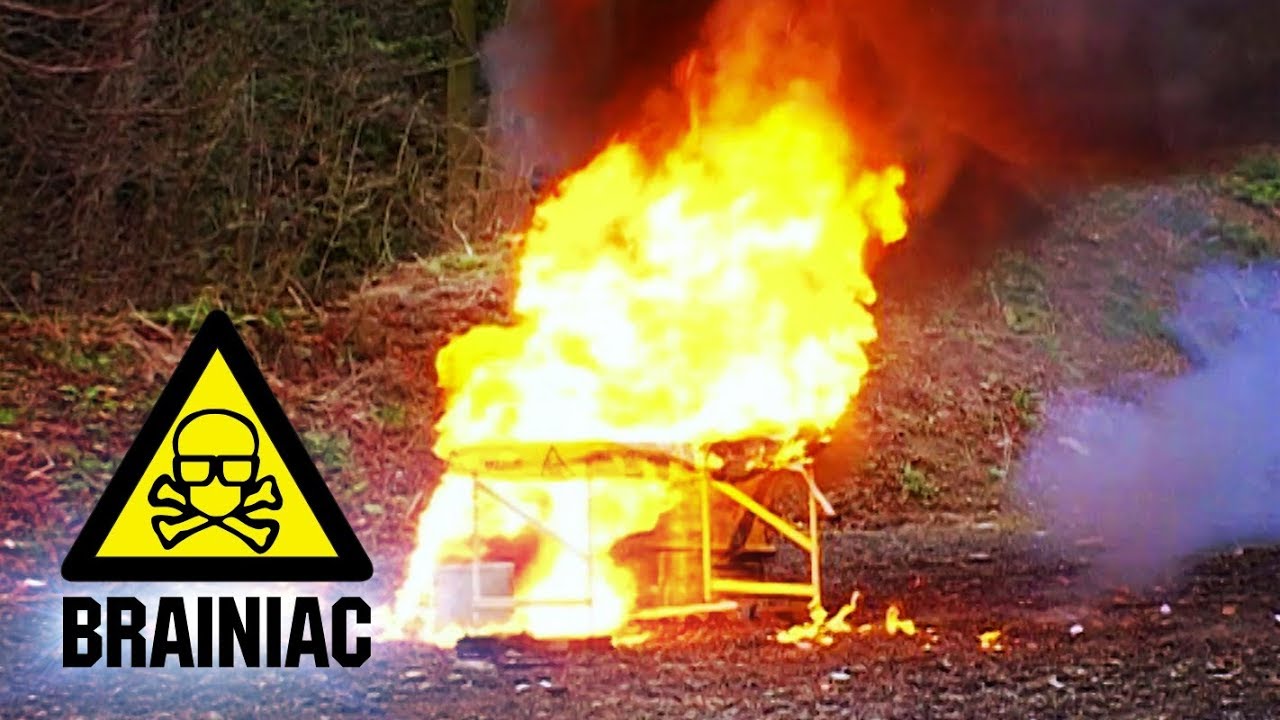 Petrol + Microwave=? | Brainiac - YouTube