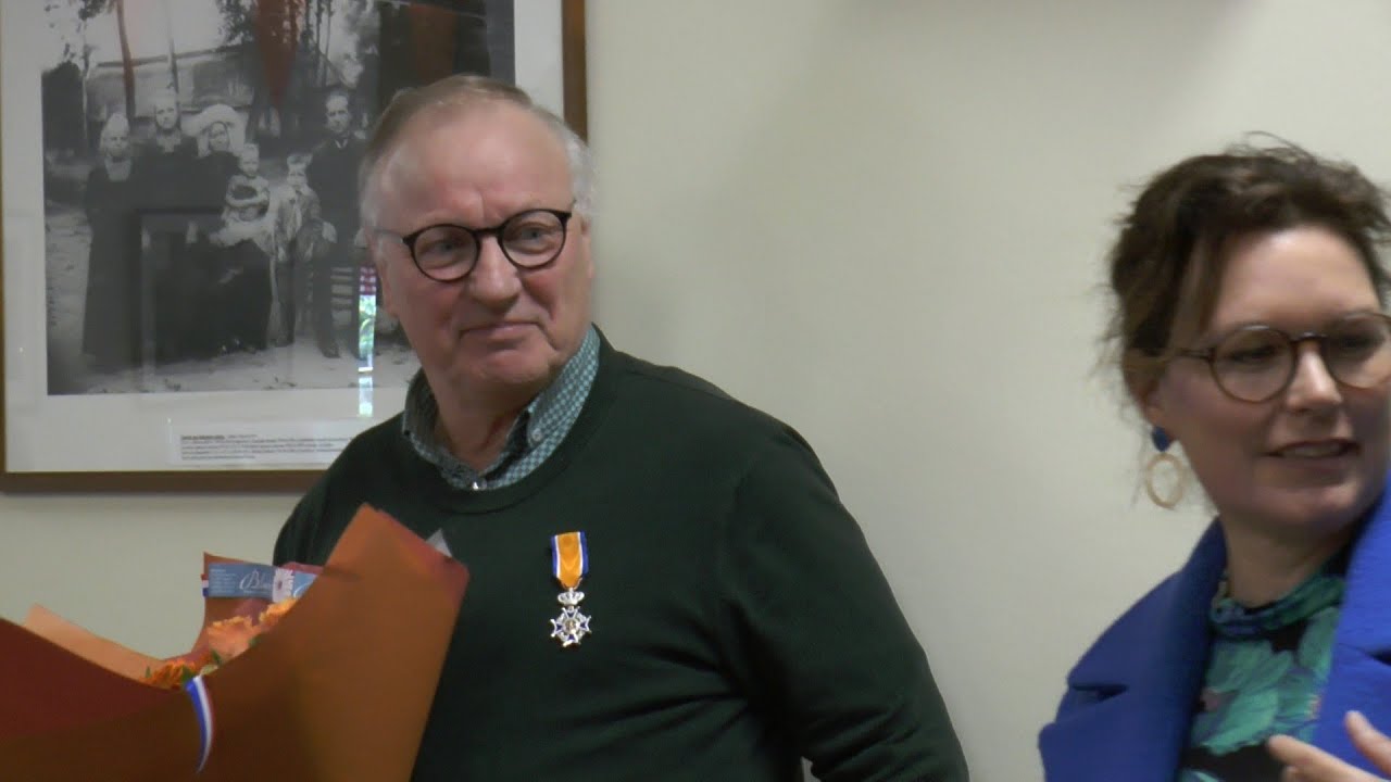 2024 04 26 Antoon van Dommelen Lid in de orde van Oranje Nassau Gemert ...