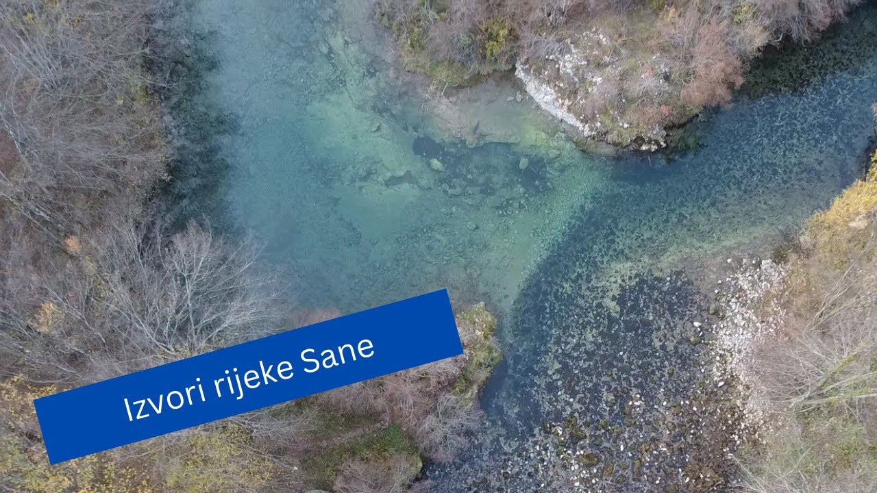 Izvori rijeke Sane i panorama dronom - YouTube