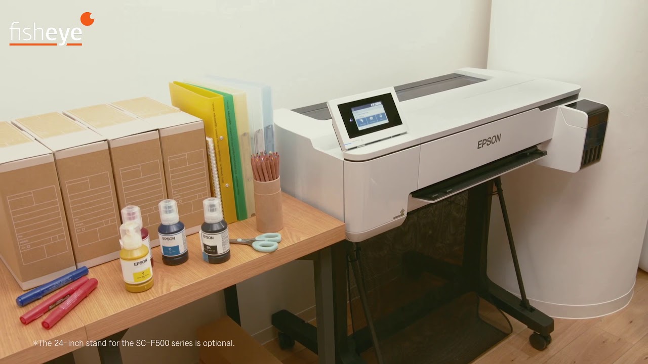 Epson SC-F500 - YouTube