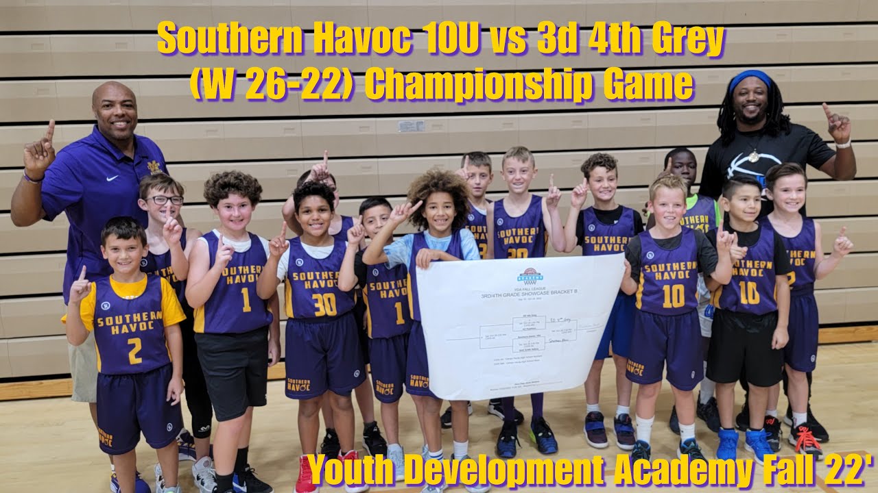 Southern Havoc 10U 26 - 3D 4th Grey 22 YDA Fall League 3rd/4th Grade ...