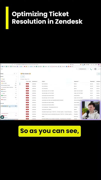 How To Solve Tickets Faster As A Zendesk Agent | Create a personal view - YouTube