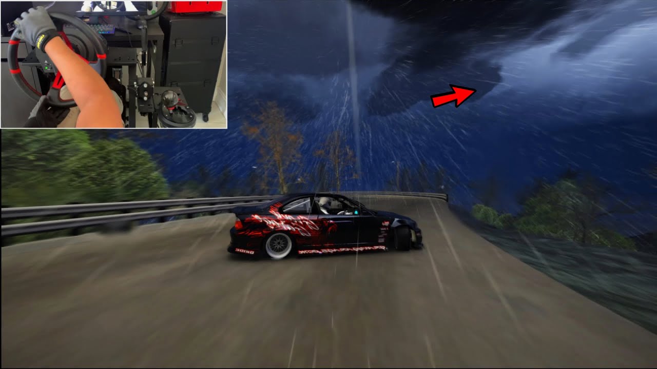 Drifting Through Heavy Rain In Japan- Assetto corsa Drift Island ...