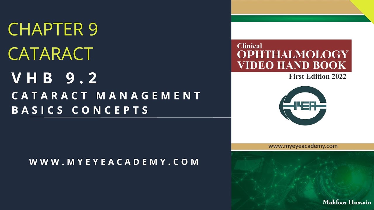 Cataract Management Basic Concepts | Surgery | VHB 9.2 - YouTube