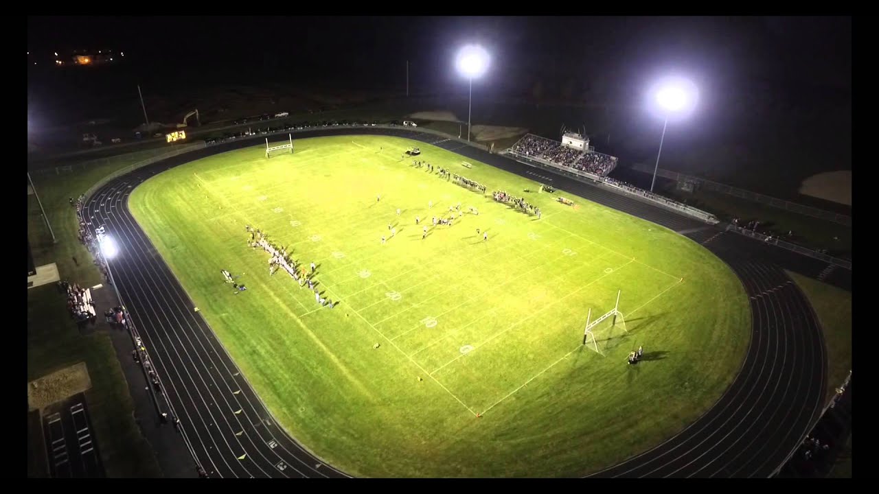 Caledonia Warrior Football 2015 Drone - YouTube
