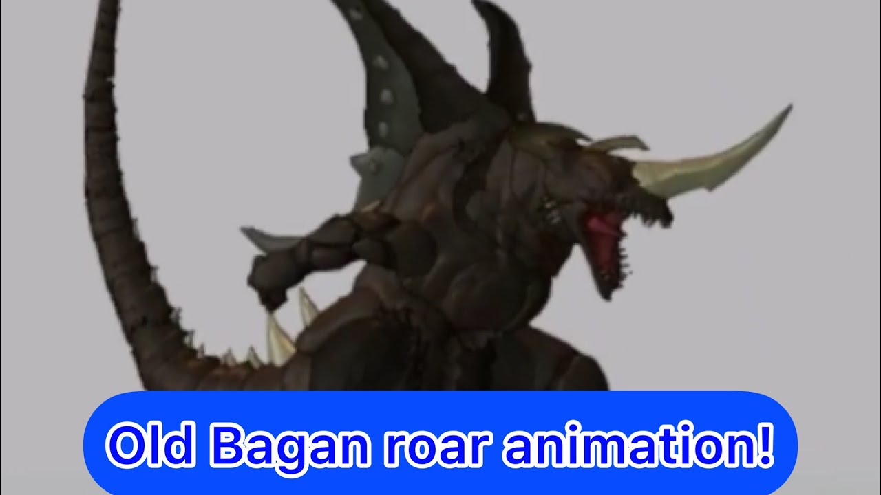 Old Bagan roar animation! [Project Kaiju 4.0] - YouTube