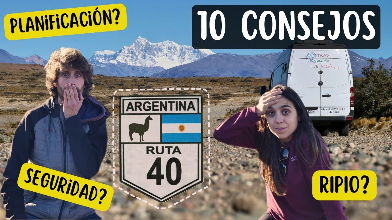 Ruta 40 🧭 El gran road trip de Argentina en Motorhome 🇦🇷 Lo que debes ...