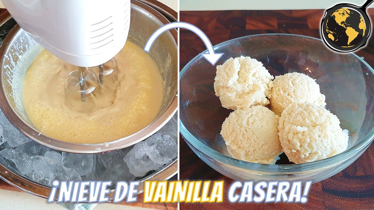 El secreto para hacer Nieve Casera fácil y perfecta | Cocina Universal ...