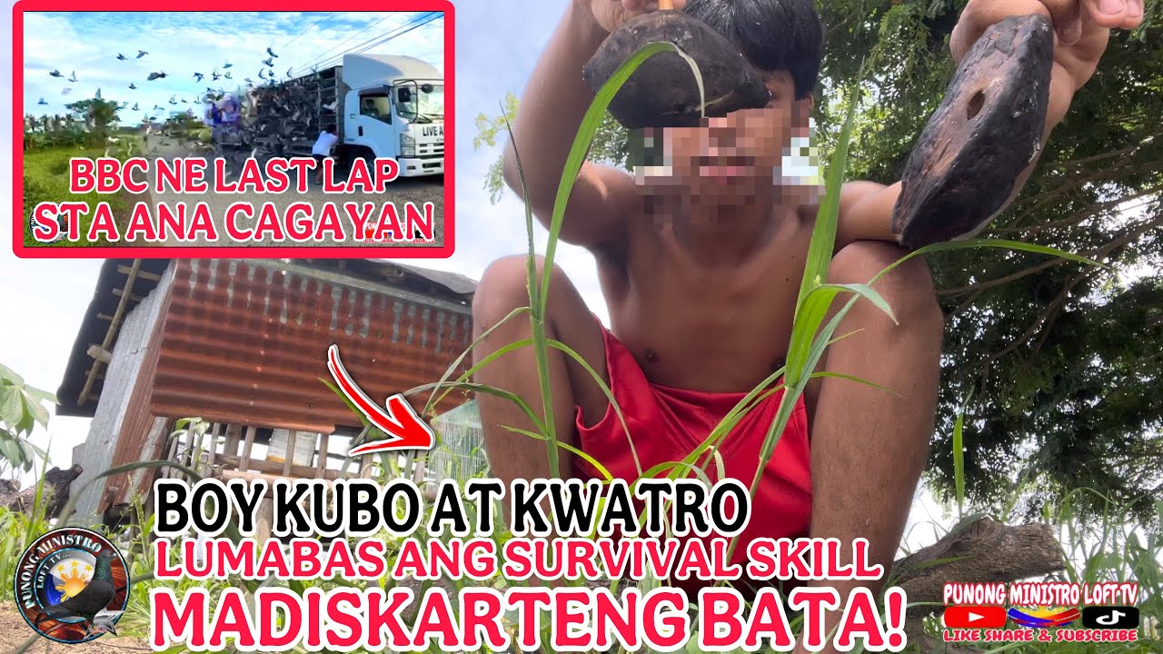 EP1031 - BOY KUBO MADISKARTENG BATA SA SURVIVAL At BBC LAST LAP STA ANA CAGAYAN! - YouTube