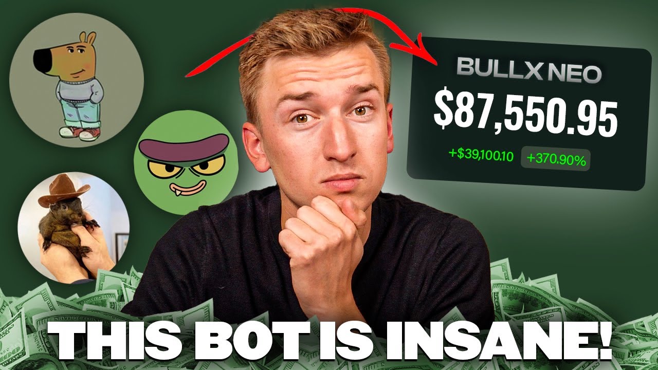 How To Make $10K Per Month from Meme Coins Using BullX NEO! - YouTube