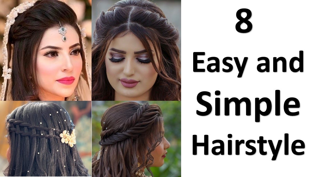 Bestest Hairstyle For Function|Simple Hairstyle For Function|Beautiful ...